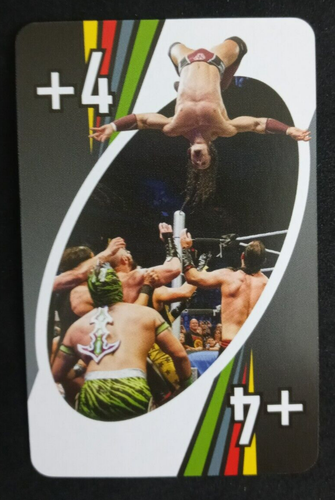 2017 Mattel WWE Uno Card Wild Draw 4 Card | eBay
