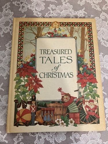 Vintage 1980 Treasured Tales Of Christmas Book Current | eBay
