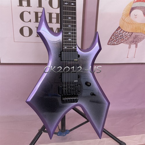 Warlock Extreme Rich Electric Guitar BC Style Purple Burst Metallic FR ...