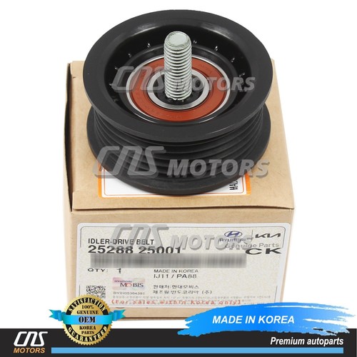 ⭐GENUINE⭐ Idler Pulley for 2010-2016 Hyundai Kia 2.0L 2.4L 2528825001 ...