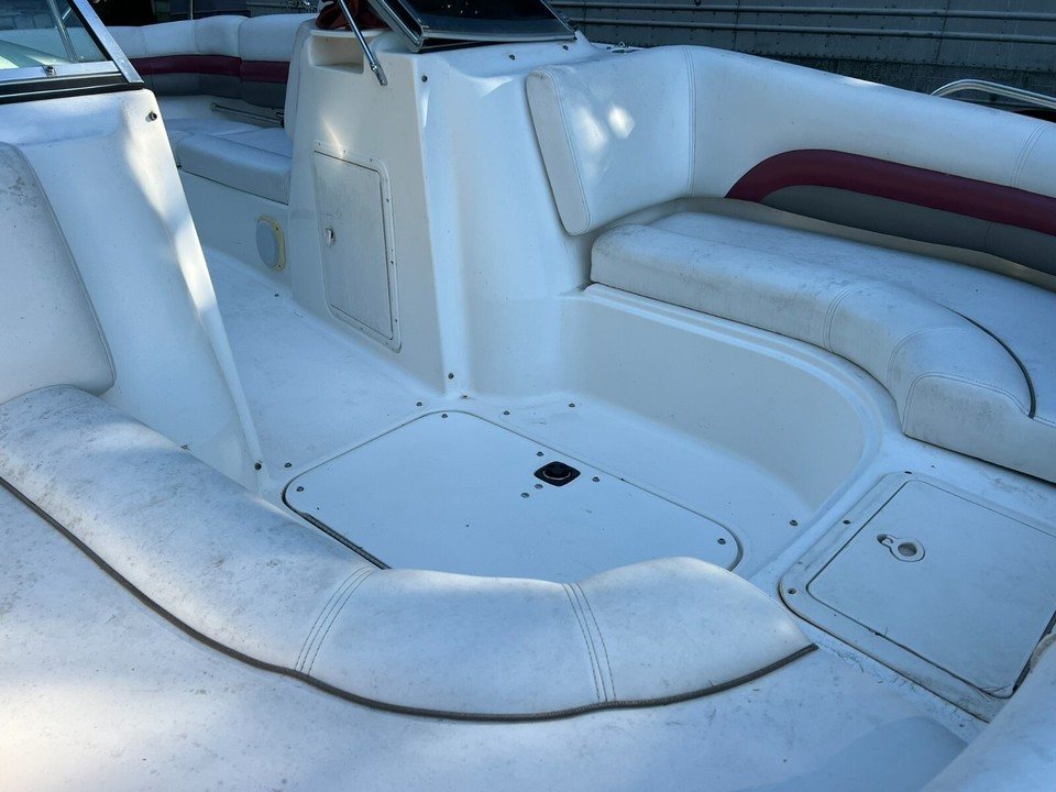 2013 Hurricane 187 Deck Boat without motor Trailer included | eBay