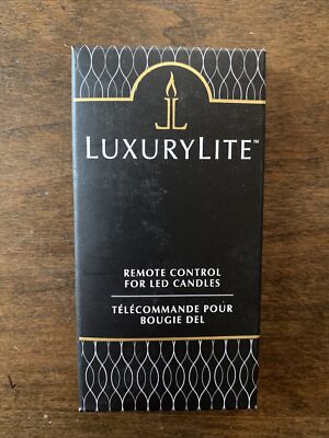 LUXURYLITE GANZ LLRH1018 REMOTE CONTROL FOR LED CANDLES - New In Box | eBay