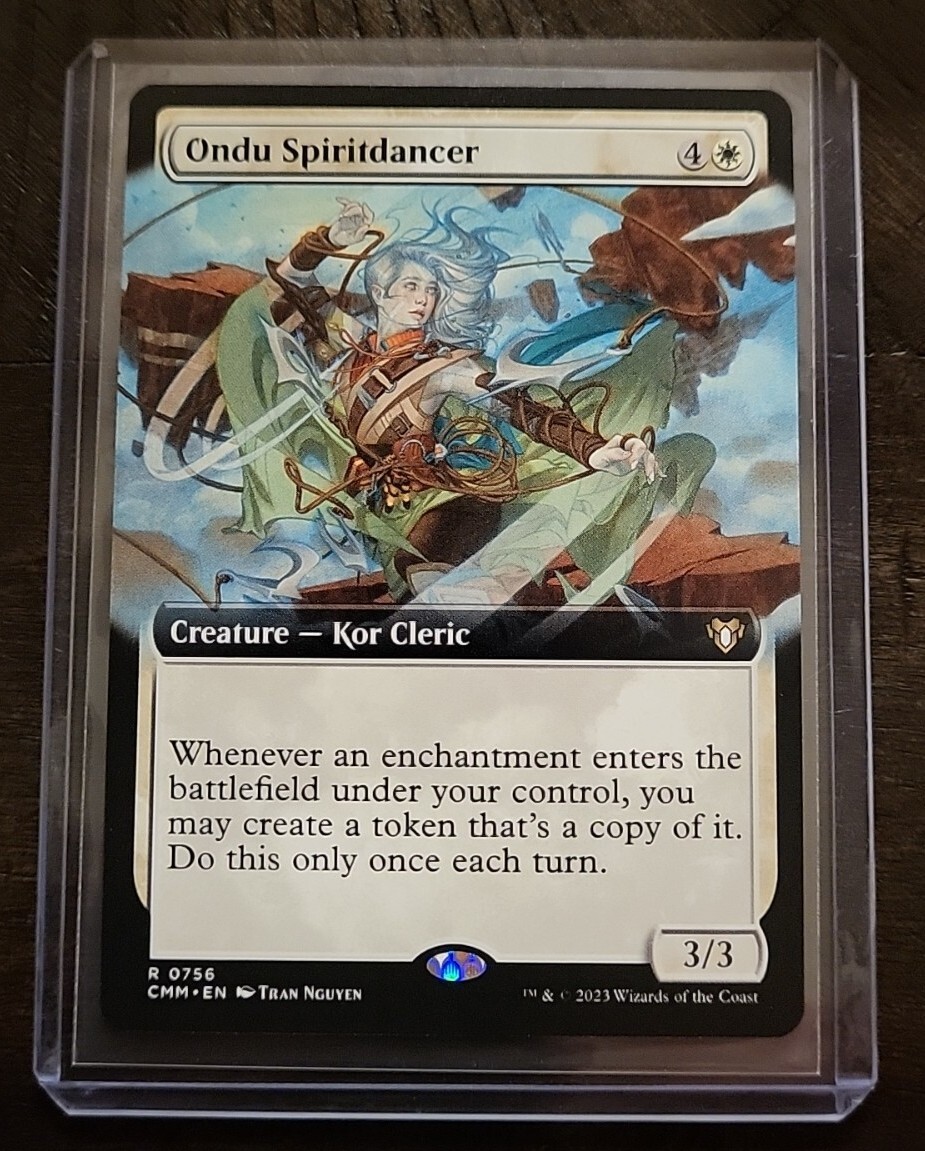MTG Borderless Commander Masters CMM Ondu Spiritdancer - Unplayed | eBay