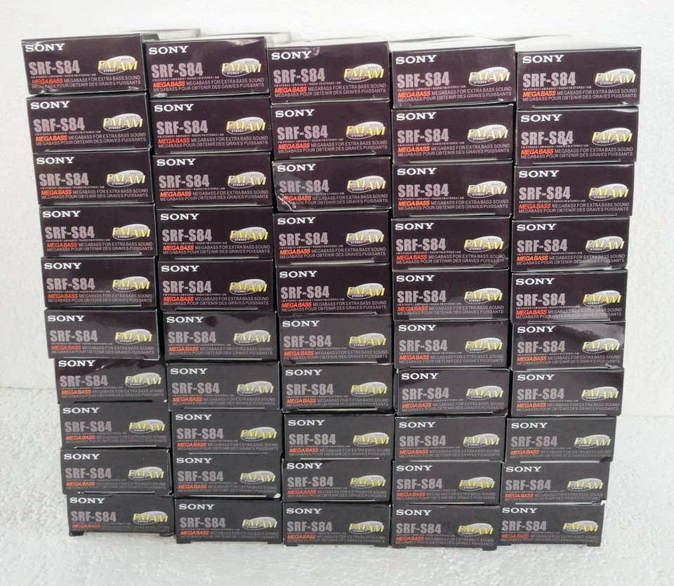 RADIO Sony SRF-S84/S FM/AM Super Compact Radio Walkman Analogue Tuner ...