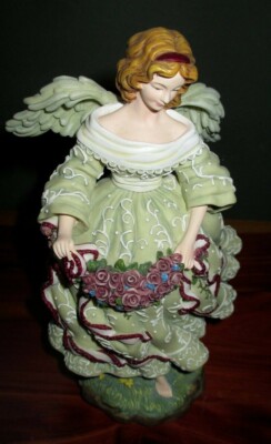 Pipka Ulvilden ANGEL OF ROSES Earth Angel Figurine 1997 limited edition ...