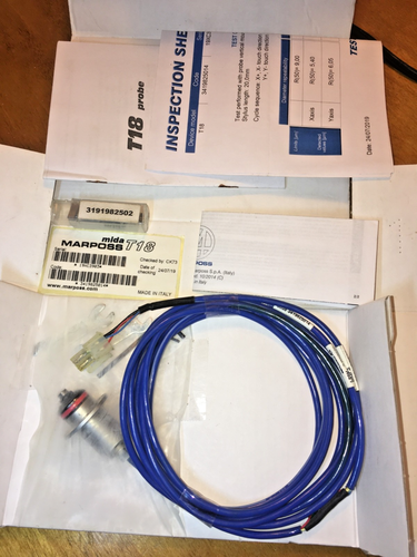 OBN Haas Lathe tool pre-setter 32-0050, MARPOSS T18 Probe w/Stylus ...