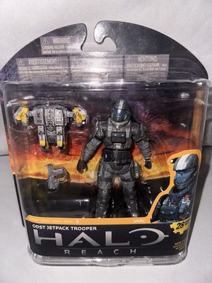 2011 Halo Reach Series 3 UNSC ODST JETPACK TROOPER 5.25" Figure ...