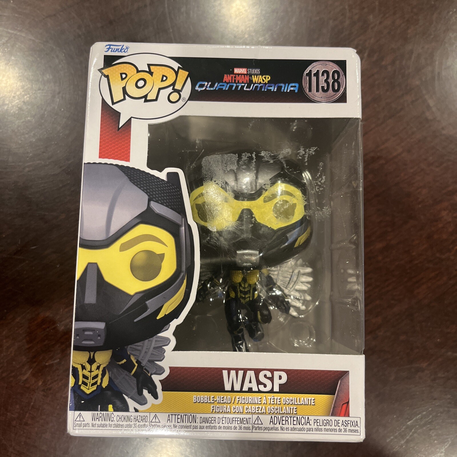 Funko POP! Ant-Man and the Wasp: Quantumania The Wasp Bobblehead (1138 ...