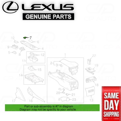 16 - 20 LEXUS GS350 NAVIGATION DISPLAY CONTROLLER MOUSE PAD BLACK KNOB ...