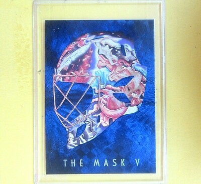 JOHAN HEDBERG 2007 BTP THE MASK V ITG #M20 Atlanta Thrashers r&h | eBay