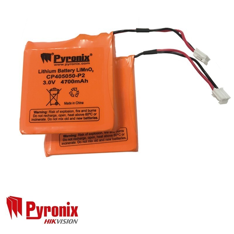 Genuine Pyronix DELTABELL-WE Siren Bell Box Batteries - BATT-ES1 (Twin ...