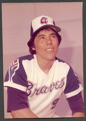 1974 Marty Perez BRAVES UNSIGNED 3-3/8 x 4-7/8 ORIGINAL SNAPSHOT PHOTO ...