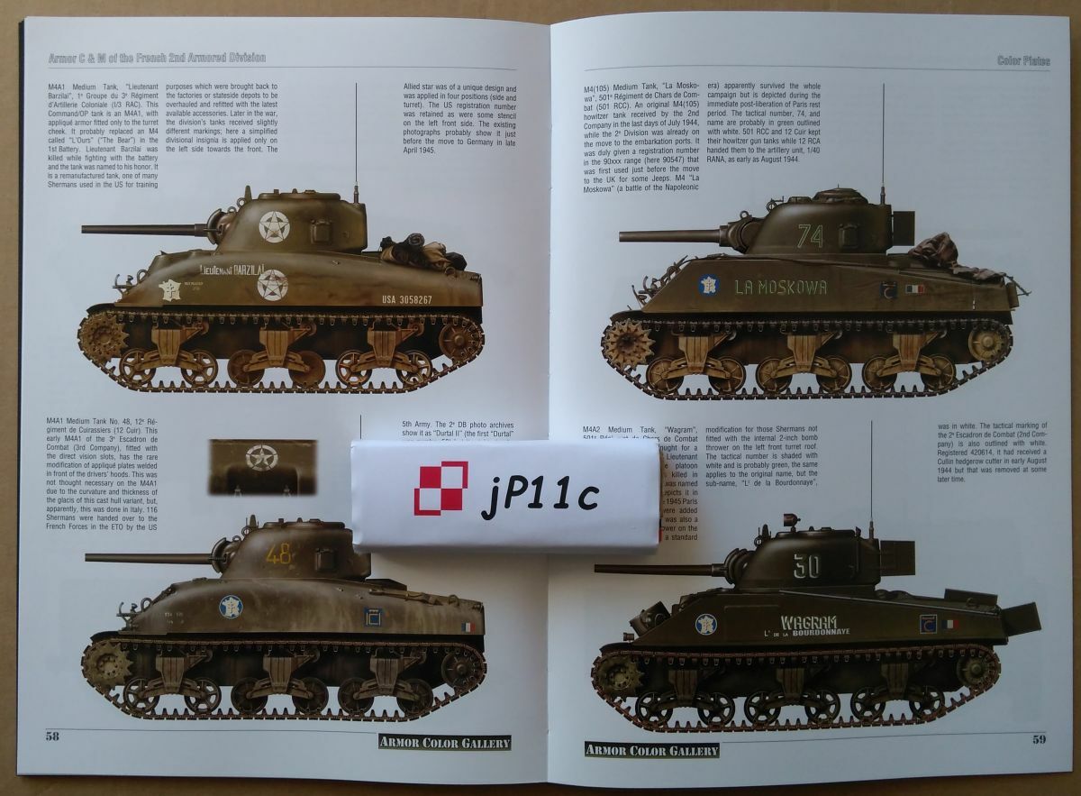 Armor Color Gallery Ser.: Armor Camouflage and Markings of the French ...