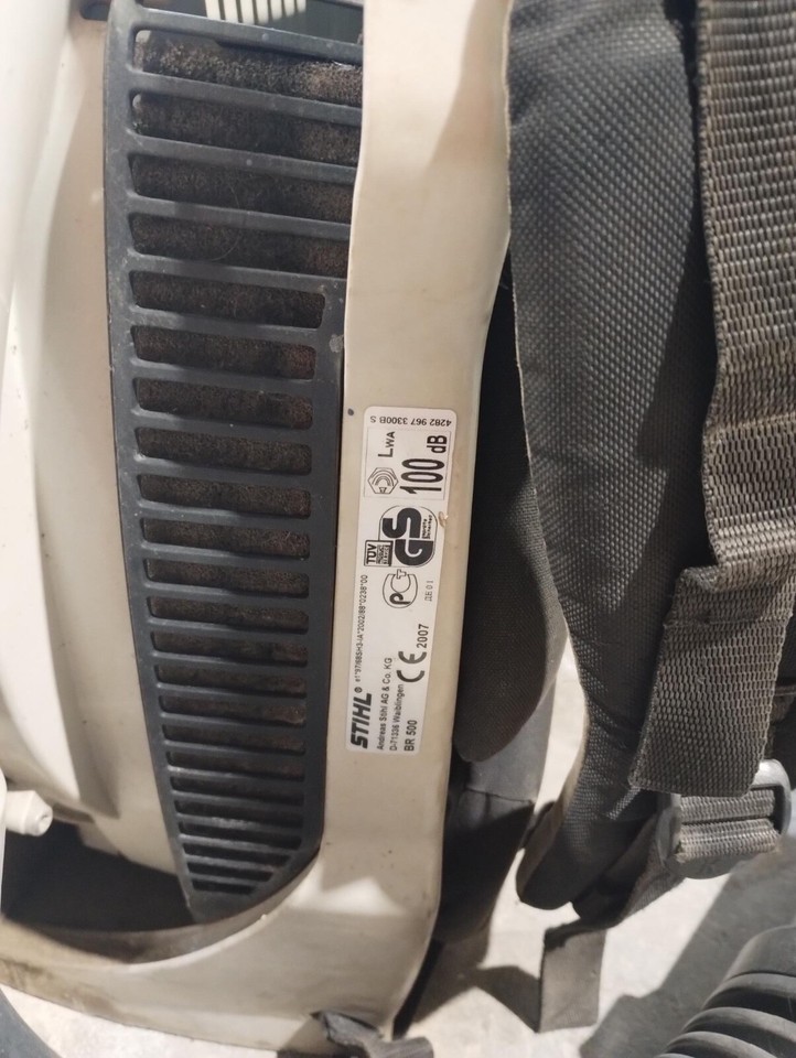 STIHL BR500 PETROL BACK PACK LEAF BLOWER | eBay UK