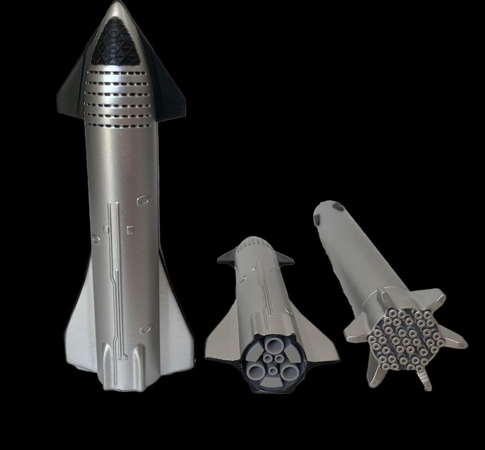 SpaceX Starship Rocket Model Super Heavy Rocket BFR Model Decoration ...