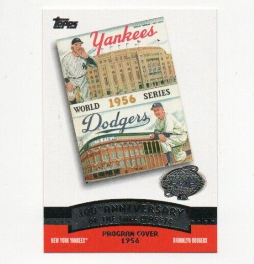 2004 Topps Fall Classic Covers 1956 #FC1956 | eBay