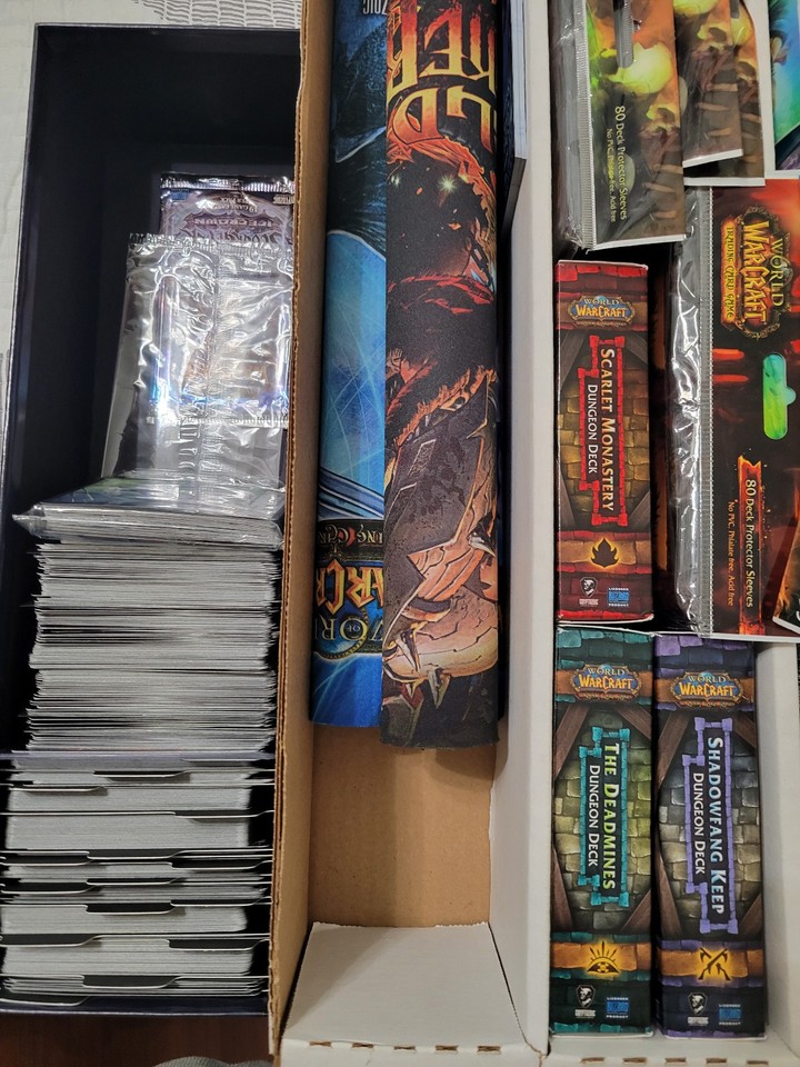 WoW TCG Lot Mixed Sealed Decks & Raid Decks & Cards | eBay