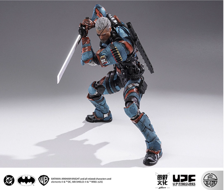IN Stock！LPZZ DC Batman Arkham Knight 1/12 Deathstroke Action Figure ...