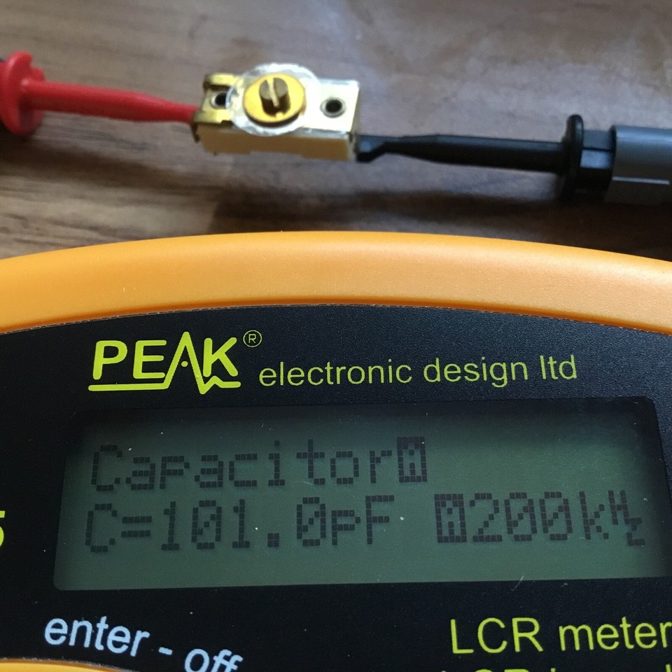 Mica Ceramic Compression Variable Capacitor 7-100pF RF Power Trimmer ...