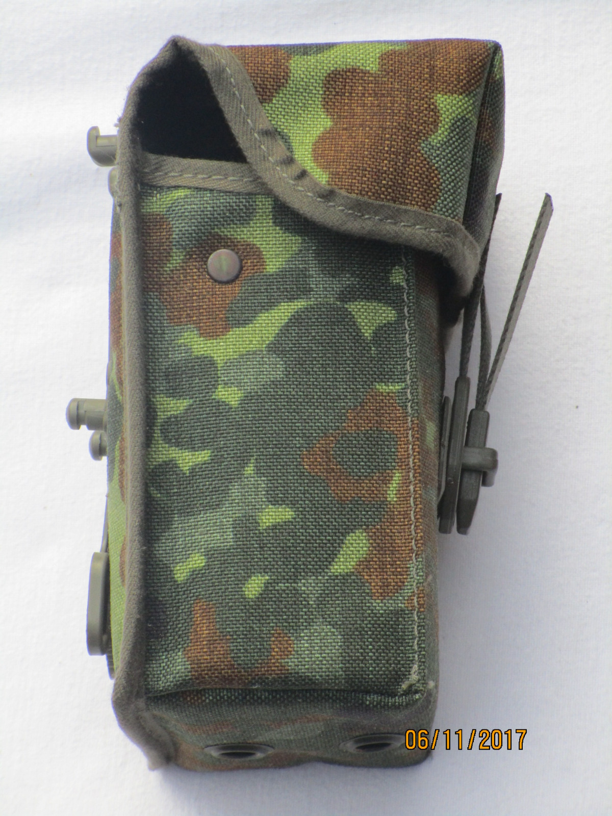 Bw Magazintaschen G3, flecktarn,Bundeswehr, 20 Stück