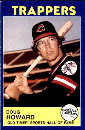 1988 Salt Lake City Trappers Team Issue #19 Doug Howard BYU Baseball ...