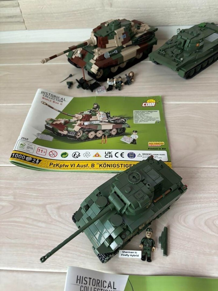 Cobi Block Tanks Set Of 9 Building Toys Military Models Educational ...