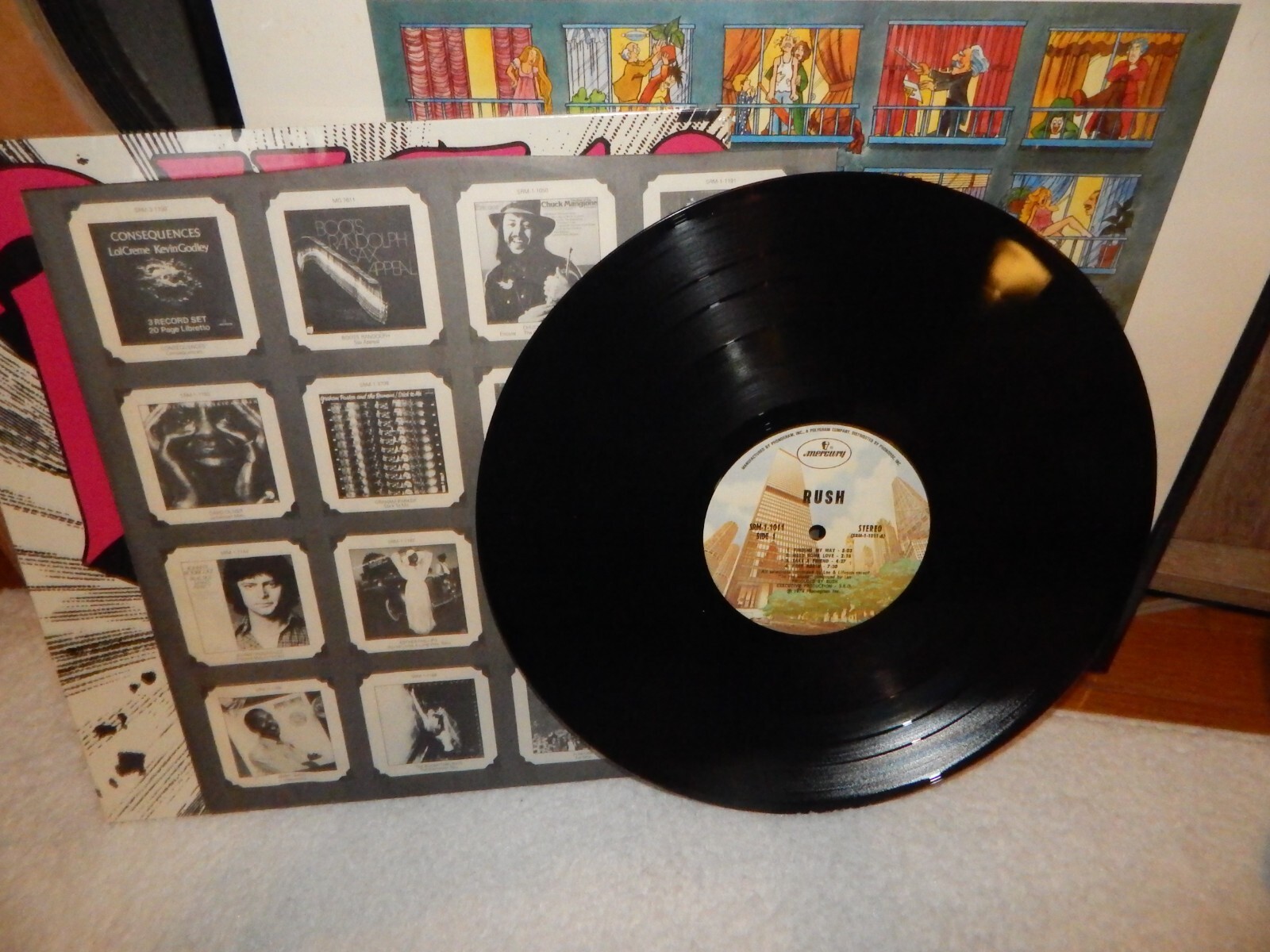 1974 Rush Self-Titled- Phonogram Records-1st Pressing- Collector ...