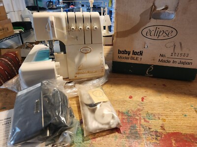 Baby Lock Eclipse BLE1 Special Edition Serger Machine Pedal Sewing Full ...