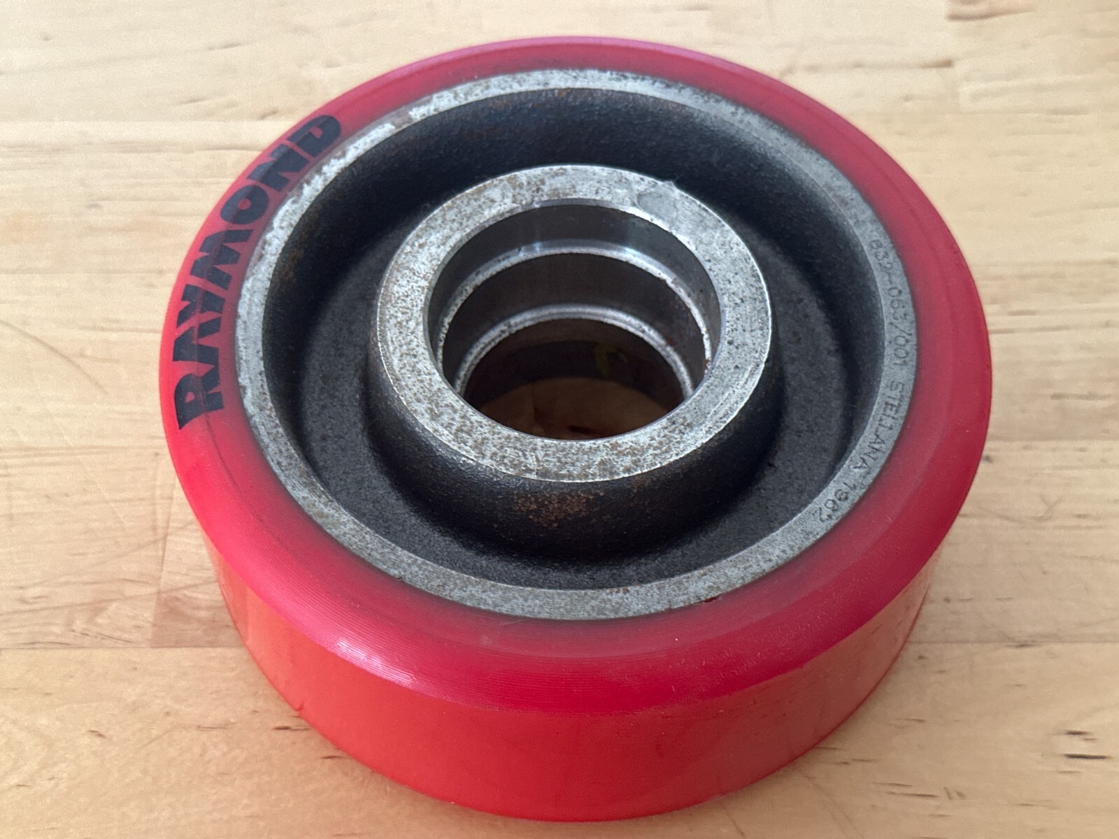 Raymond Load Wheel 632-063/001 Stellana 1962 Red 2-1/2" x 6" | eBay