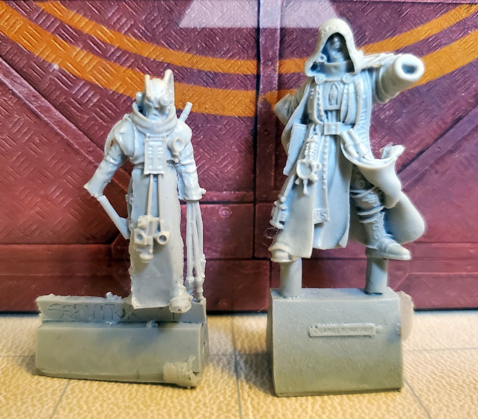 Warhammer 40k Inquisitor Solomon Lok Imperial Agents Forgeworld Resin ...