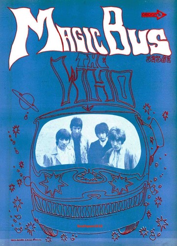 1968 The Who "Magic Bus" Classic Single Release Promo Ad Print | eBay
