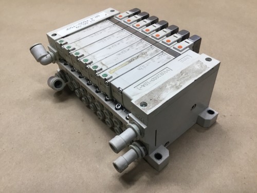 SMC EX120-SMJ1 Solenoid Manifold Valve Assembly VQ2100-51 / VQ2400-51 ...