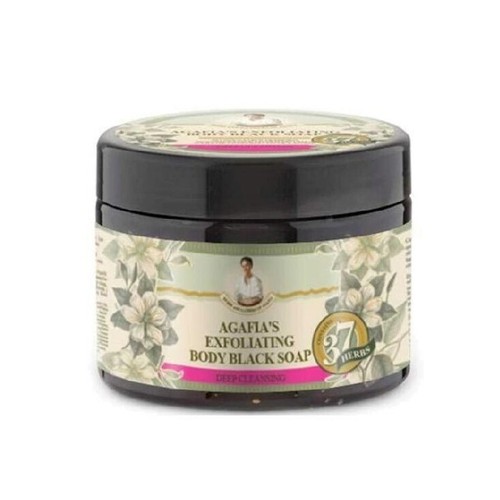 Black exfoliating body soap 300ml Grandma Agafia | eBay