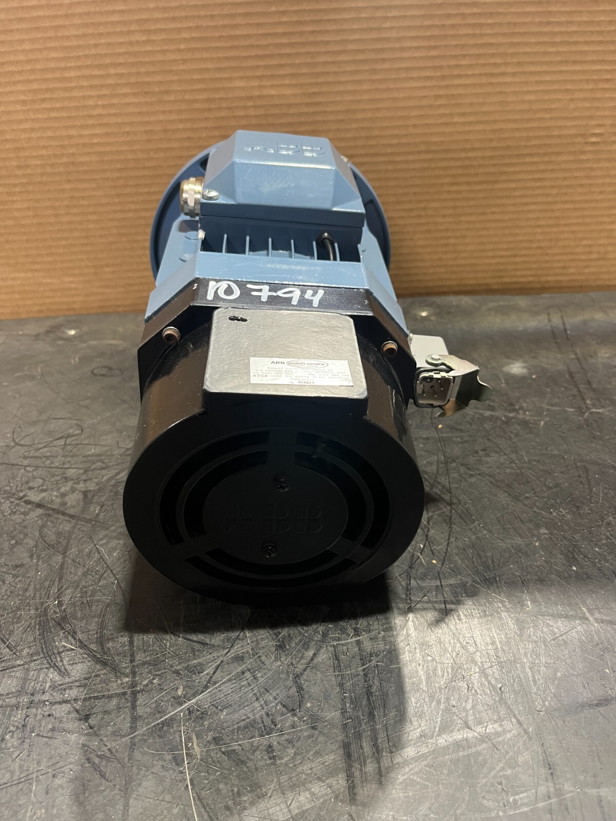 ABB Motors / M2VA80B-4 / 50B40255 / .8 (KW) / Electric Motor | eBay