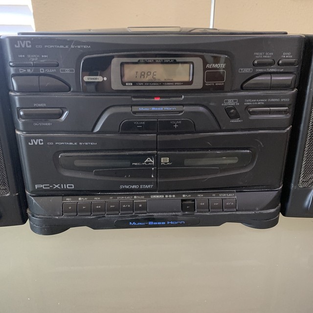 JVC PC-X100 Portable Stereo System CD Cassette AM/FM for sale online | eBay