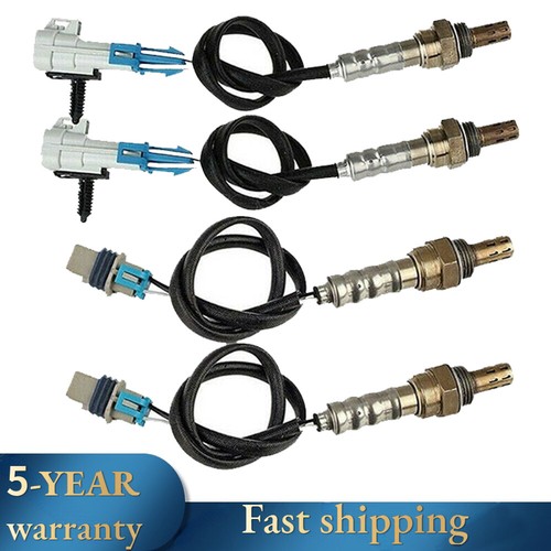 4PC Up&Downstream Sensor O2 Oxygen For 2008-2013 GMC Sierra 1500 V8 4 ...