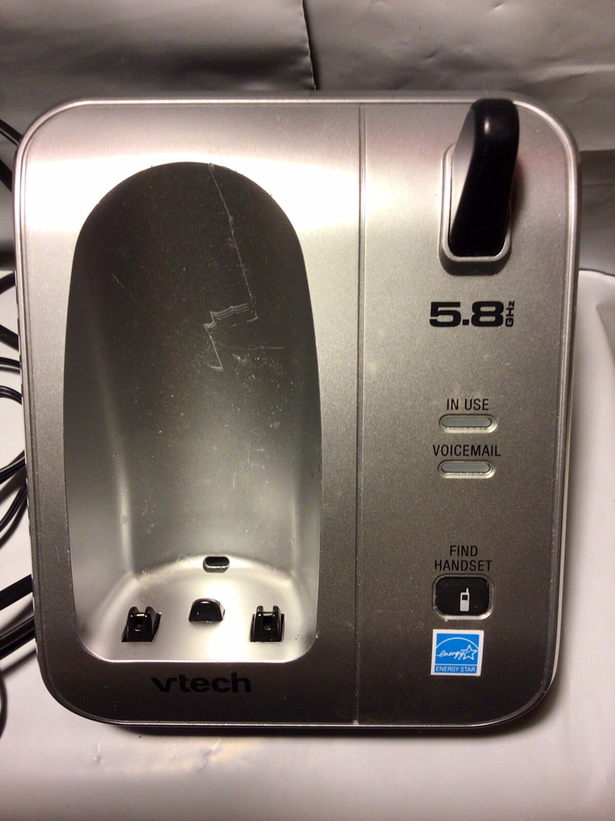 Vtech CS5111 5.8GHz Cordless Phone Handset Charging Cradle Base Only ...