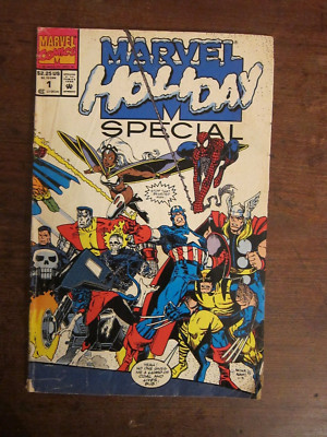 Marvel Holiday Special #1 (1991) - Santa Claus revealed as mutant - X ...