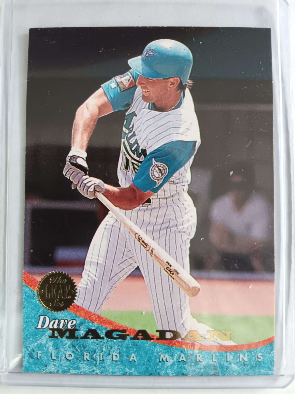 DAVE MAGADAN MARLINS 1994 THE LEAF SET BY DONRUSS BASEBALL CARD #386 | eBay