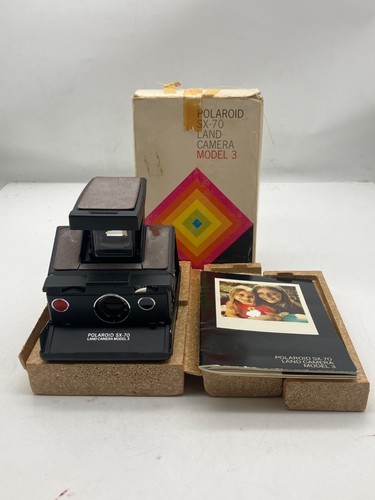 Vintage Polaroid SX-70 Land Camera Model 3 Folding Instant Camera | eBay