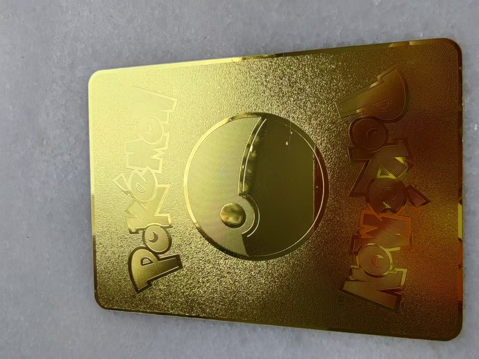 NEW Pokémon 10000point Metal Cards TCG Ultra Necrozma Golden Pokemon ...