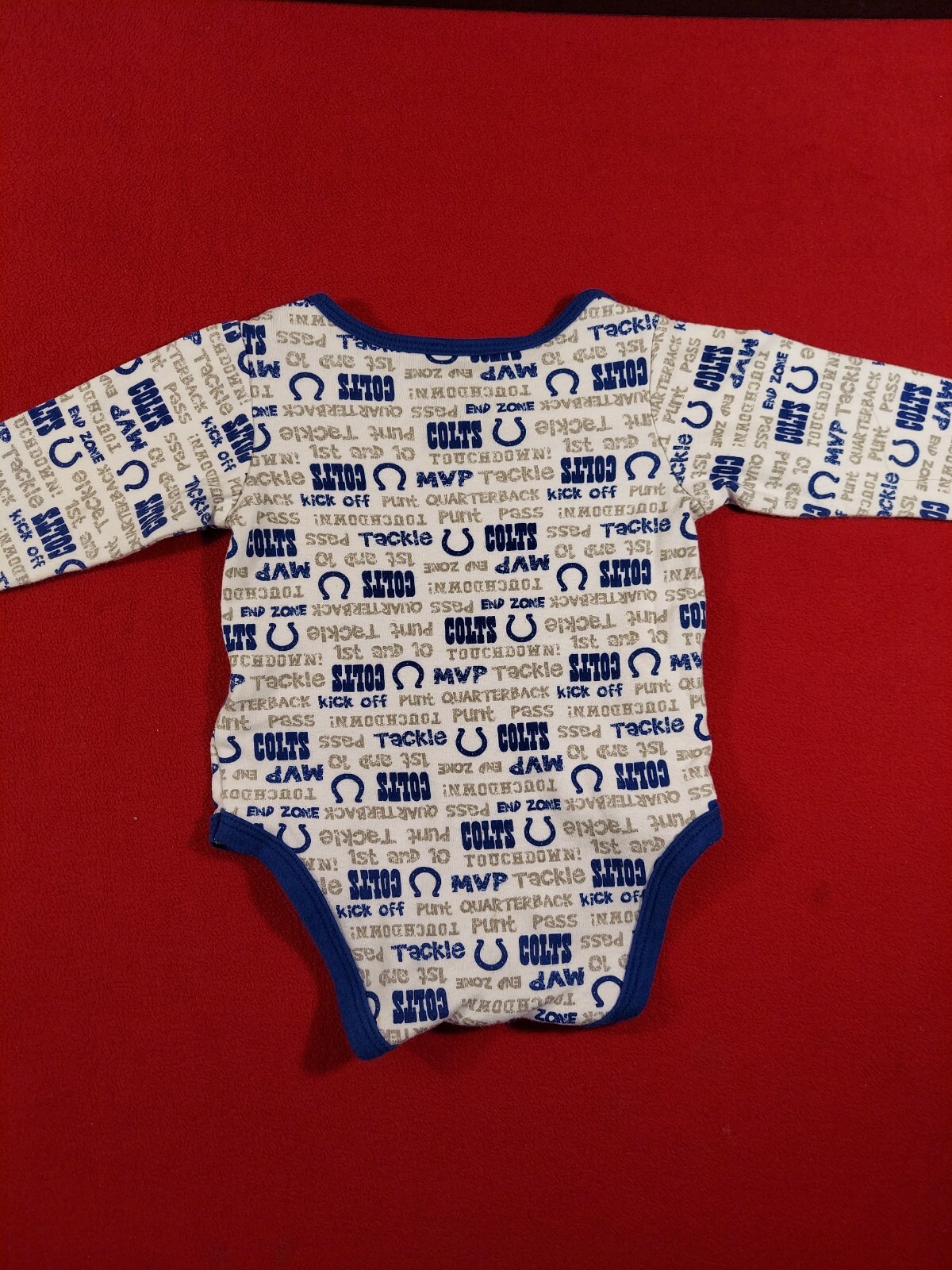 Indianapolis Colts Team Apparel One Piece Outfit Shirt Infant 12 Months ...