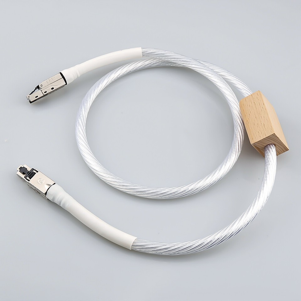 Audiophile HiFi Cat8 Ethernet Cable | Universal | Round Cable | Cat 8 ...