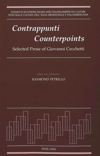 Studies in Southern Italian and Italian-American Culture: Contrappunti ...