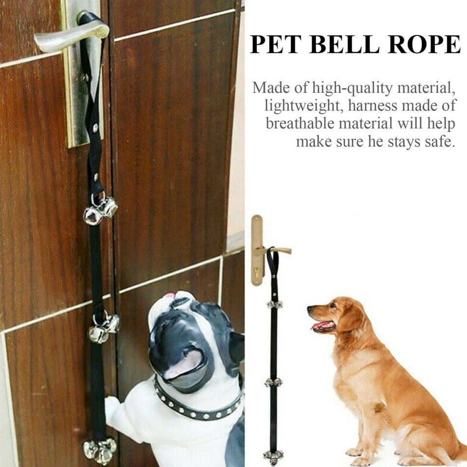 Training Supplies Dog Bell Harness for Small Dogs Pet Alarm Rope | eBay ...