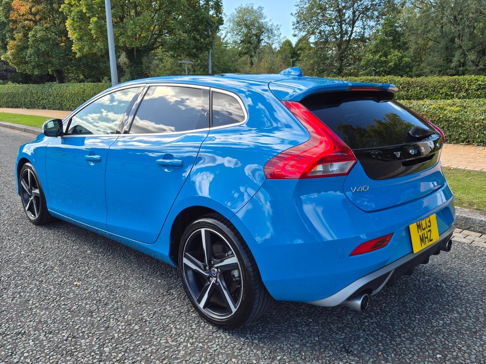 *2013 VOLVO V40 T5 2.0T R DESIGN,REBEL BLUE,Fresh JDM Import ...