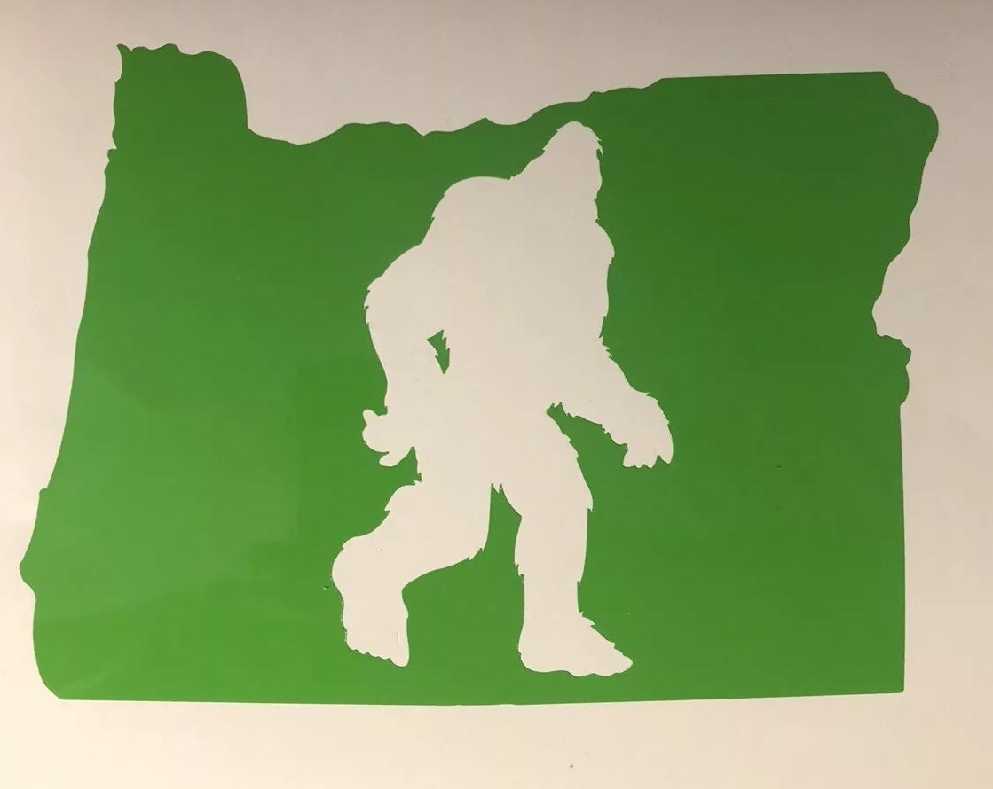Bigfoot Oregon Decal | eBay