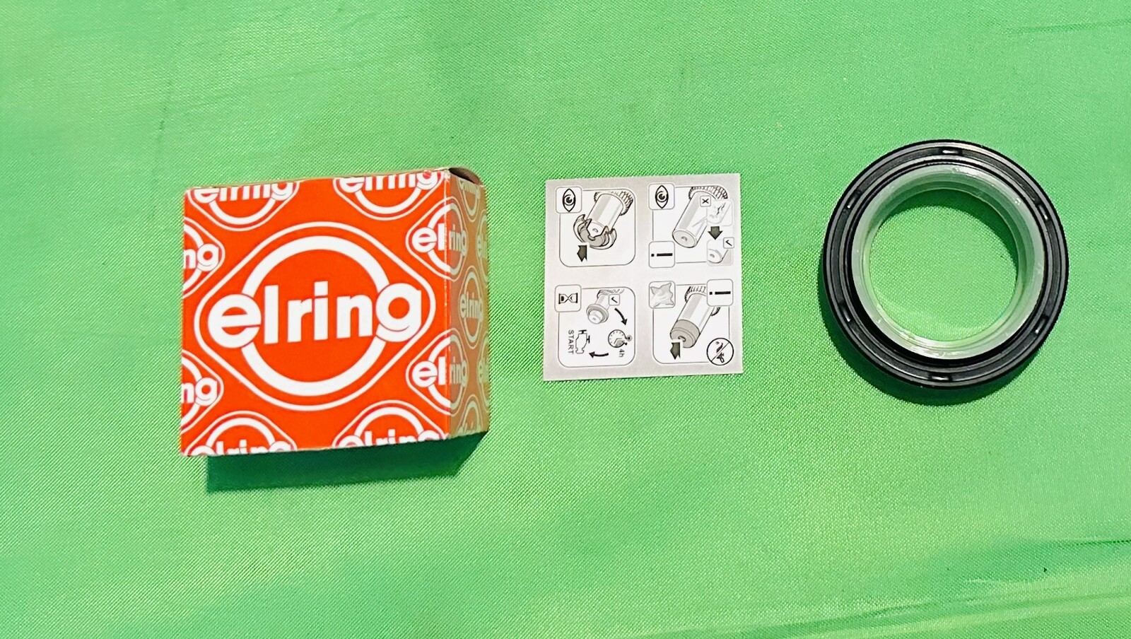 Elring Front Crankshaft Seal For Audi A3 A4 A5 A6 Q3 Q5 S3 TT 2.0L ...