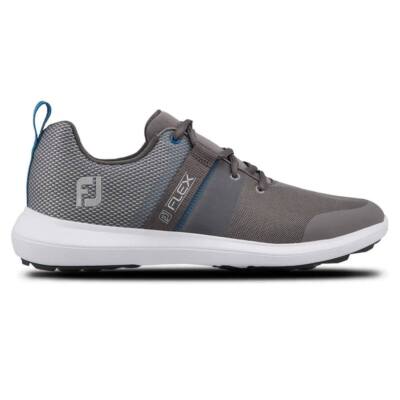 FootJoy Men FJ Flex Spikeless Golf Shoes Previous Season Style Gray ...