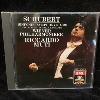 SCHUBERT Symphony #9 - RICCARDO MUTI, Vienna - EMI CD 1987 UK | eBay
